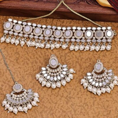 Classy Jewellery Set for Women - Dazzling Pearl
